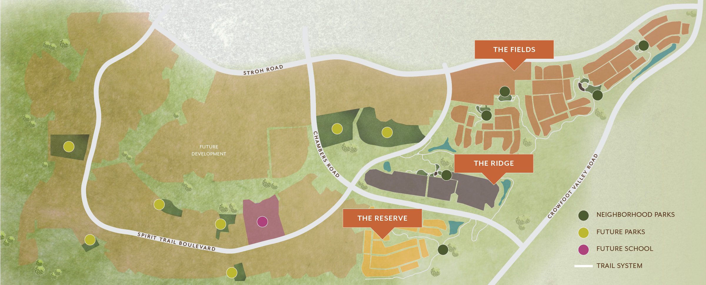 The Neighborhoods of Looking Glass in Parker | Looking Glass
